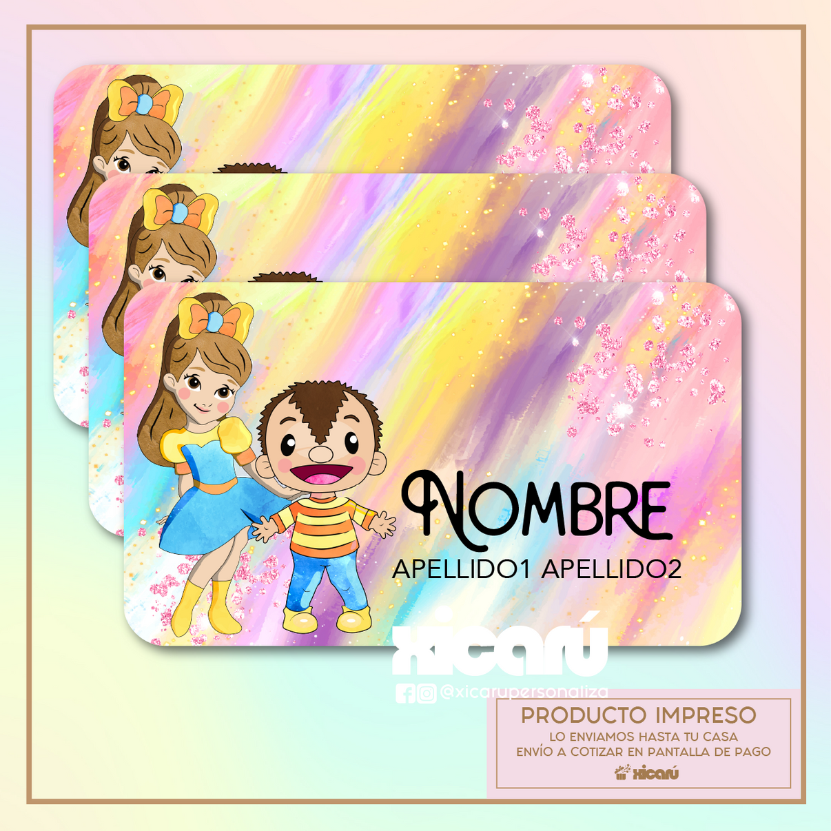 Sticker Personalizado: Bely Beto – xicarupersonaliza