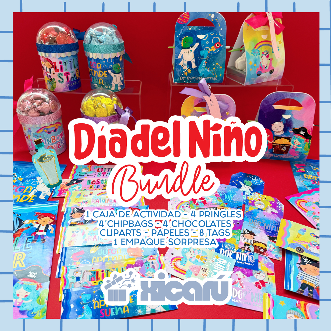 Bundle: Día del niño 2025 – xicarupersonaliza